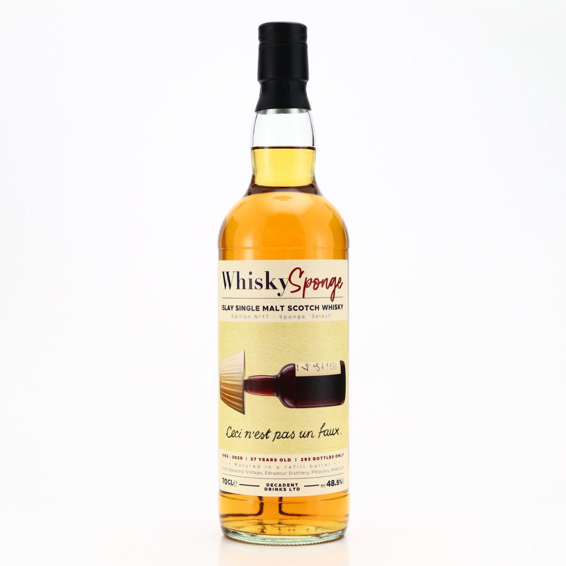 Islay Single Malt 1992 Whisky Sponge 27 Year Old Edition No.17-酒虫网