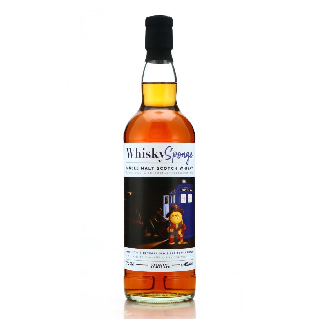 Springbank 1994 Whisky Sponge 25 Year Old Edition No.20-酒虫网
