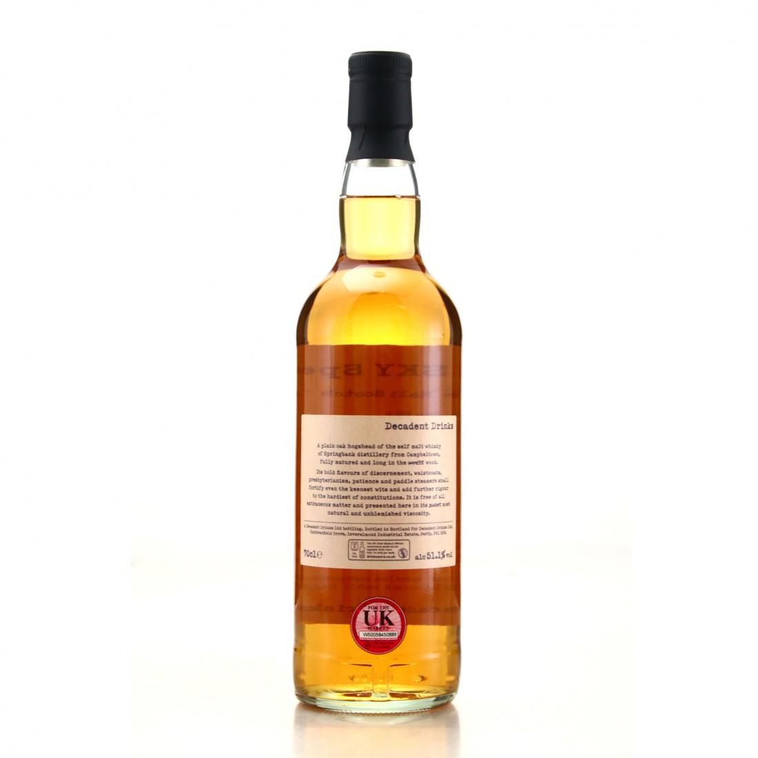 Springbank 1995 Whisky Sponge 26 Year Old Edition No.60b-酒虫网