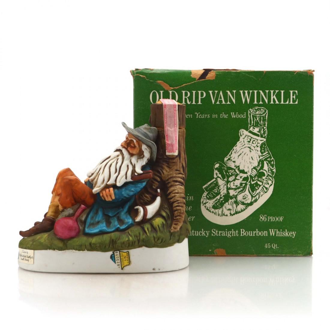 Old Rip Van Winkle 7 Year Old Second Design Decanter 1975-酒虫网