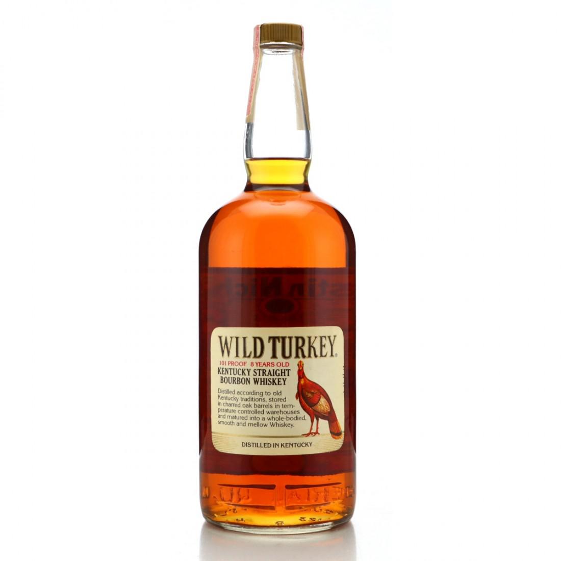 Wild Turkey 8 Year Old 101 Proof Quart 1970s-酒虫网