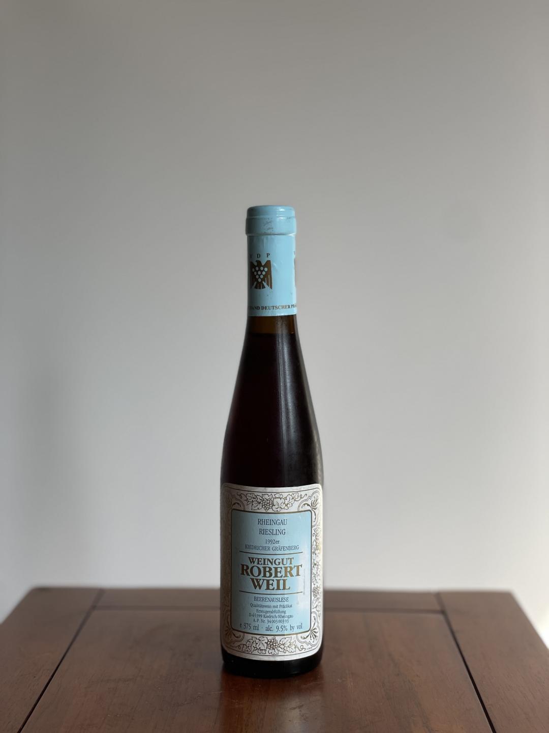 Robert Weil 1992 BA KIEDRICHER GRÄFENBERG_拍卖-酒虫网