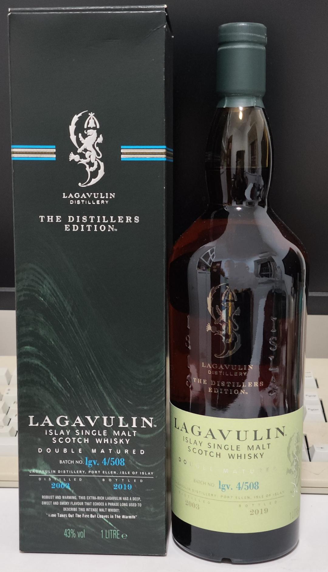 乐加维林DE2019一升装_拍卖-酒虫网